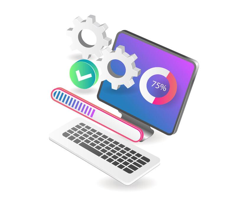 Software Development 3d Vector Art, Icons, and Graphics for Free Download