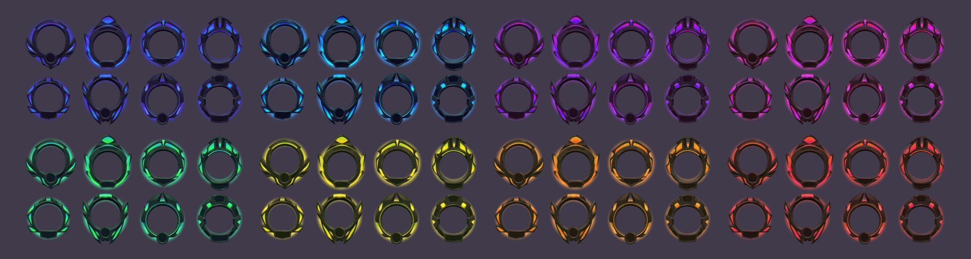 Futuristic Ui Vector Art, Icons, and Graphics for Free Download