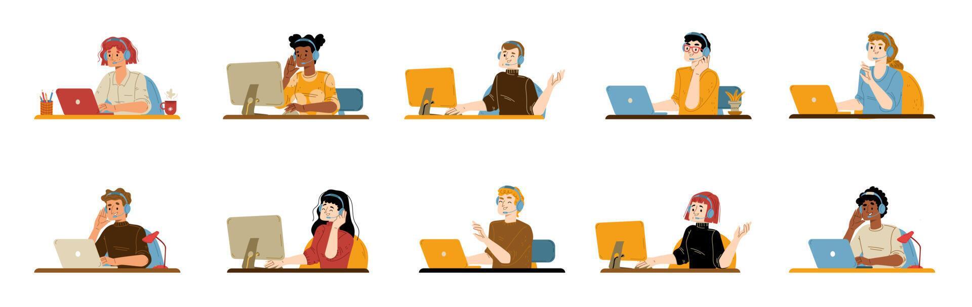 Operator Vector Art, Icons, and Graphics for Free Download