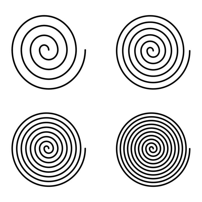 Spiral Line Vector Art, Icons, and Graphics for Free Download