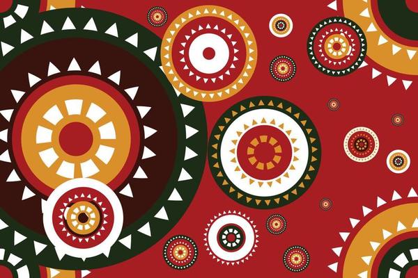 Ghana Pattern Vector Art Icons And Graphics For Free Download