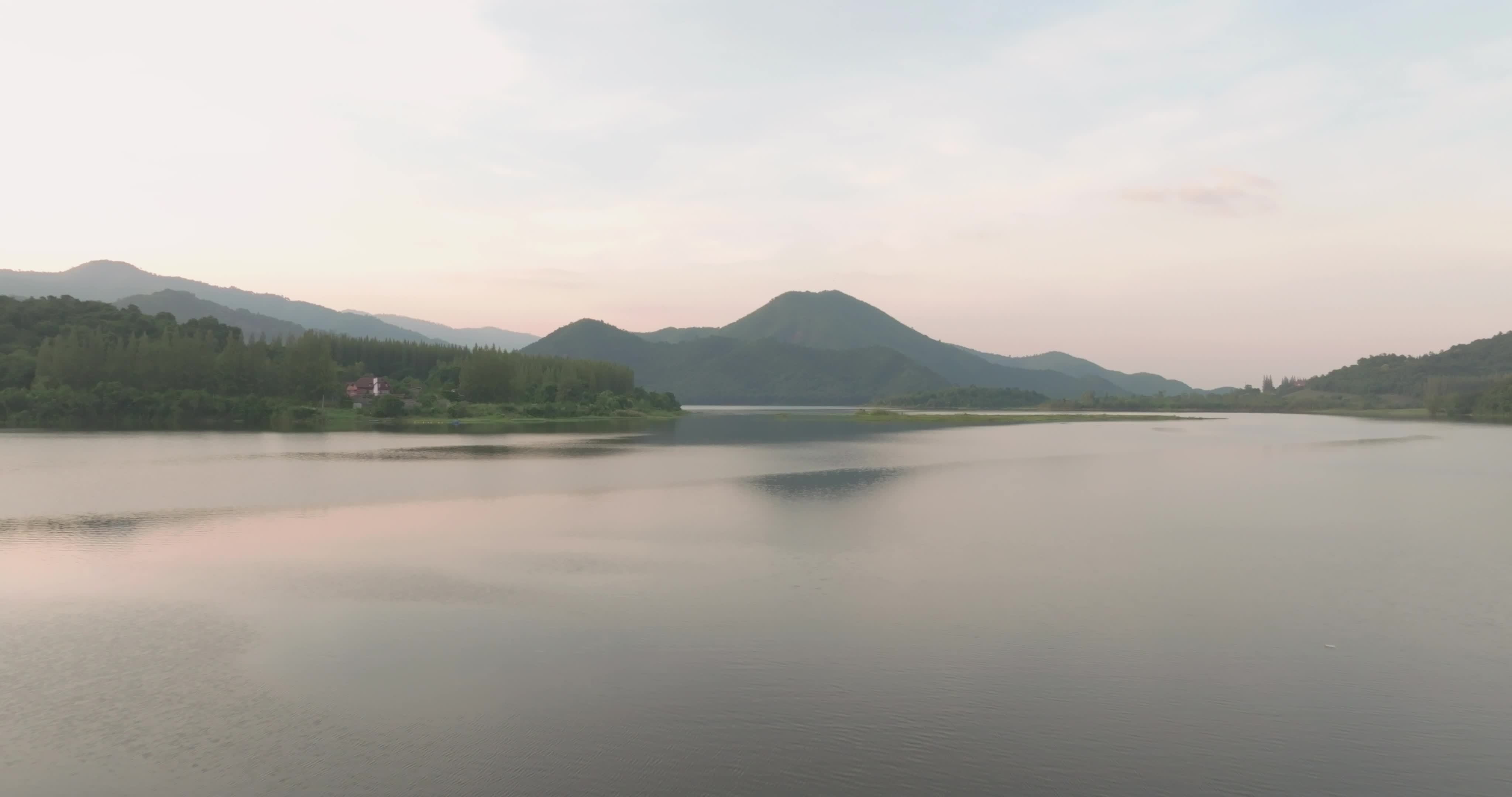 An aerial view of Huai Tha Khoi Dam in Ratchaburi near the Bangkok, Thailand 16043212 Stock ...