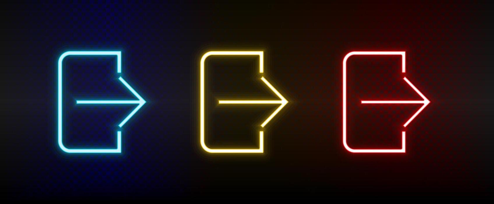 Neon Cursor Vector Art, Icons, and Graphics for Free Download