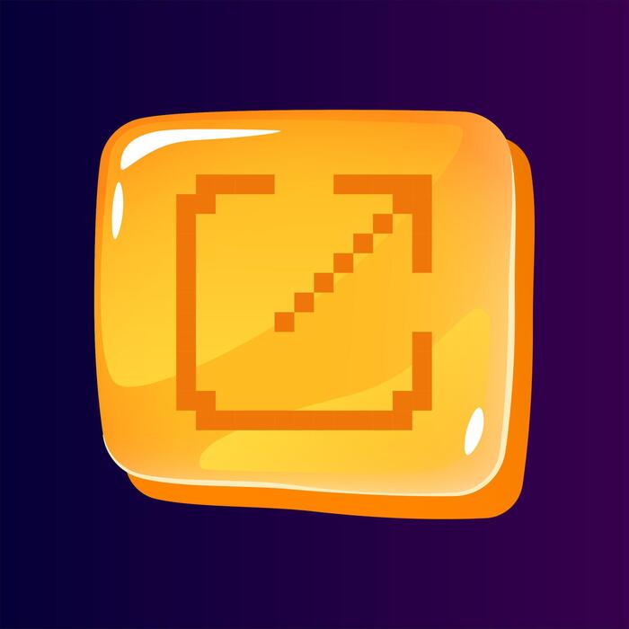 Pixel Button Vector Art, Icons, and Graphics for Free Download