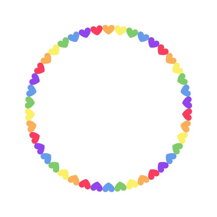 Colorful Circle Frame Vector Art, Icons, and Graphics for Free Download