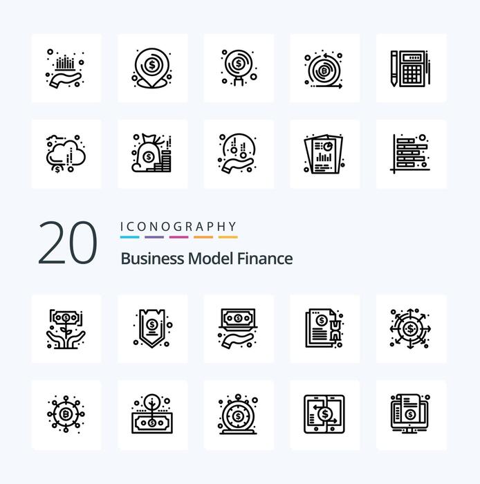Finance Icon Pack Vector Art, Icons, and Graphics for Free Download