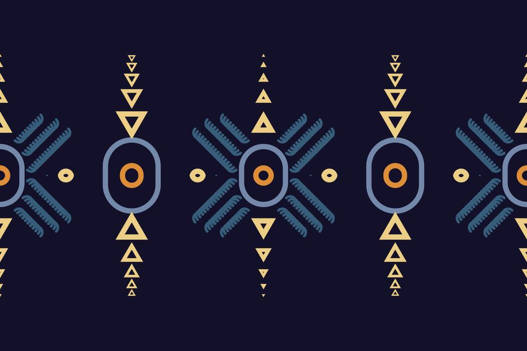 Tribal Line Pattern Vector Art Icons And Graphics For Free Download