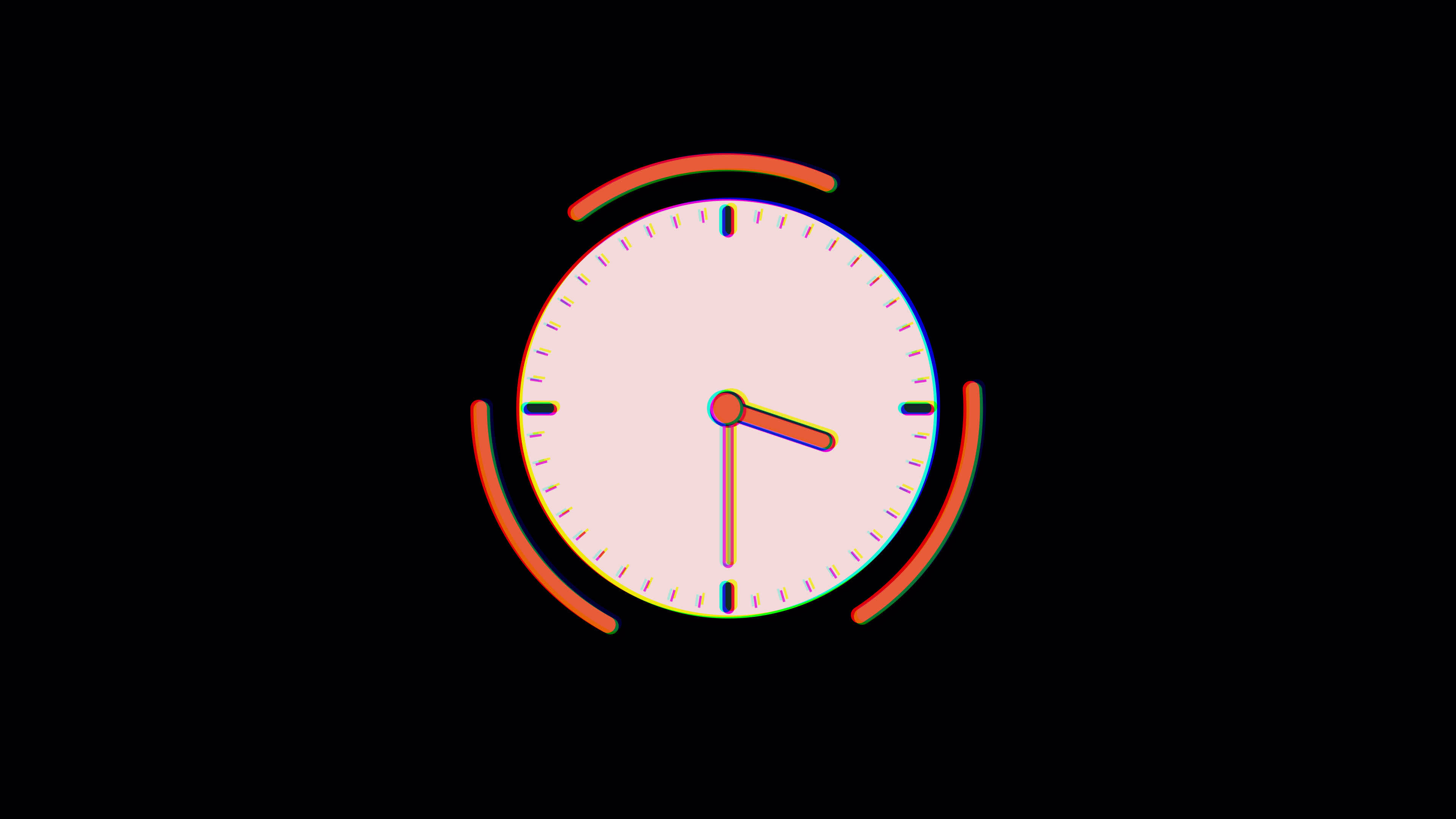 Clock Alpha Stock Video Footage for Free Download