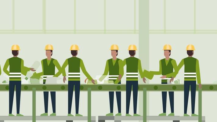 Factory Animation Stock Video Footage for Free Download