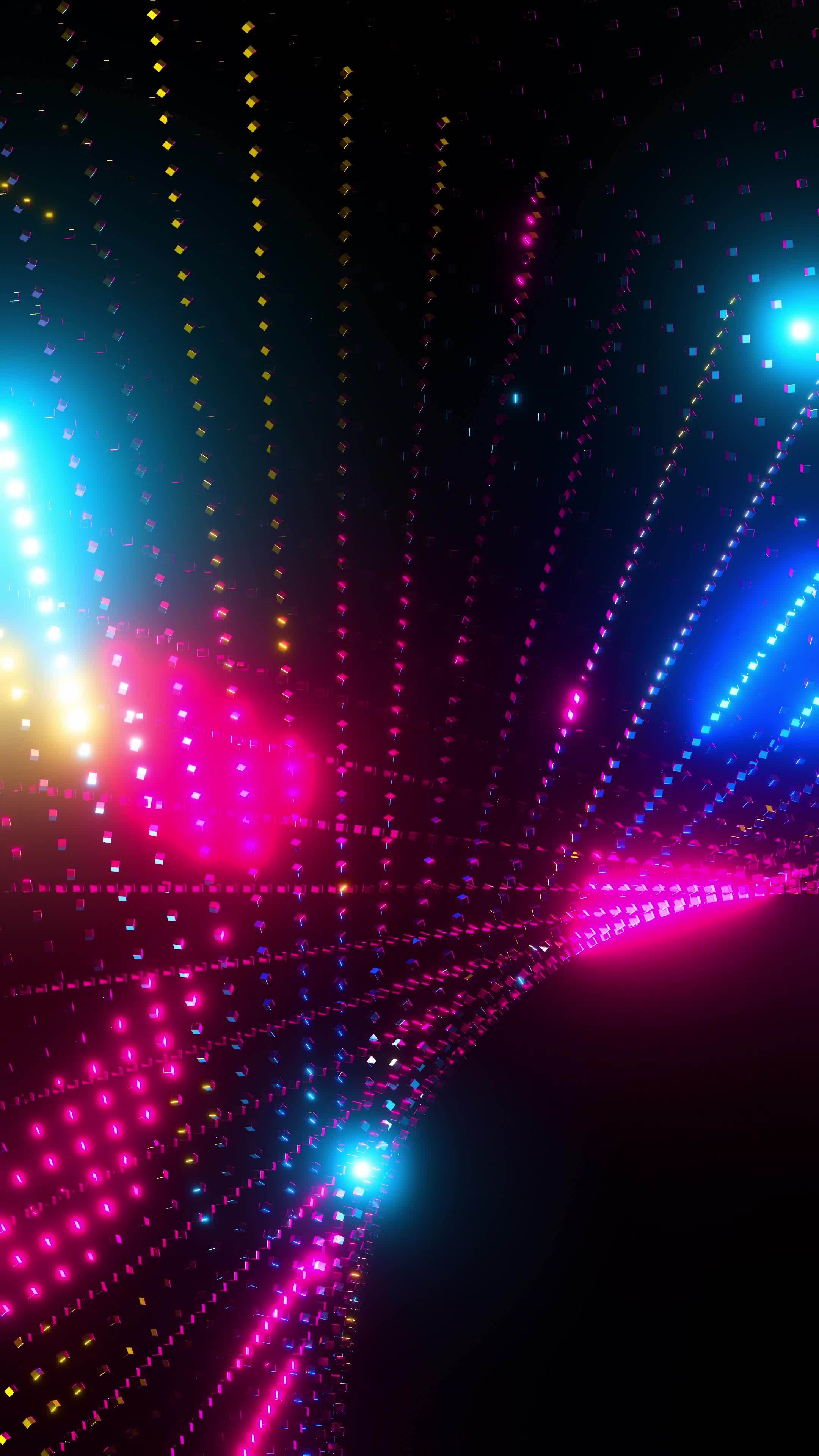 Abstract sparkling animated background. Vertical looped video 16180444 ...