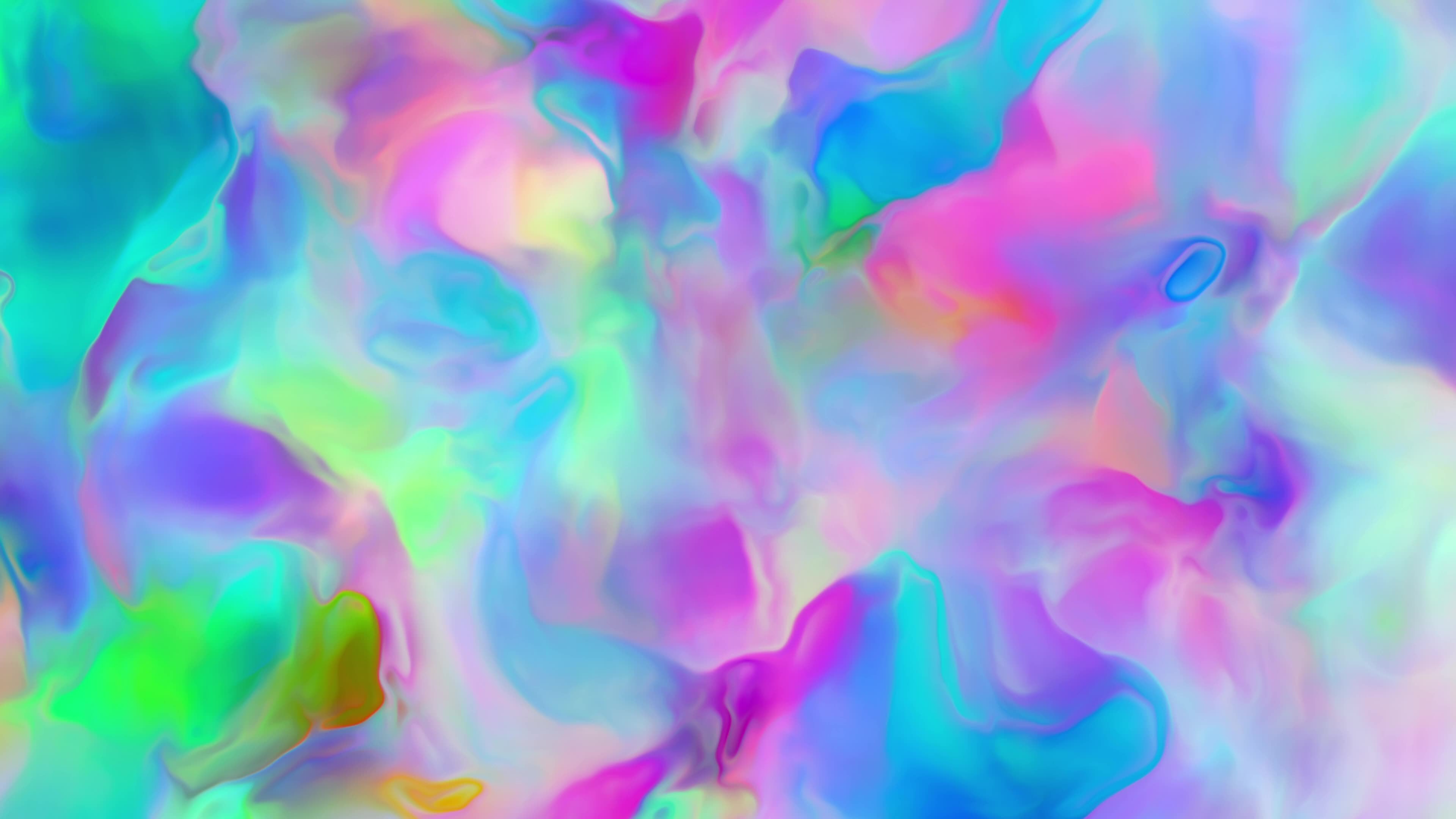 Moving Multicolor Abstract Blurry Holographic Background Animationgradient Background Animation