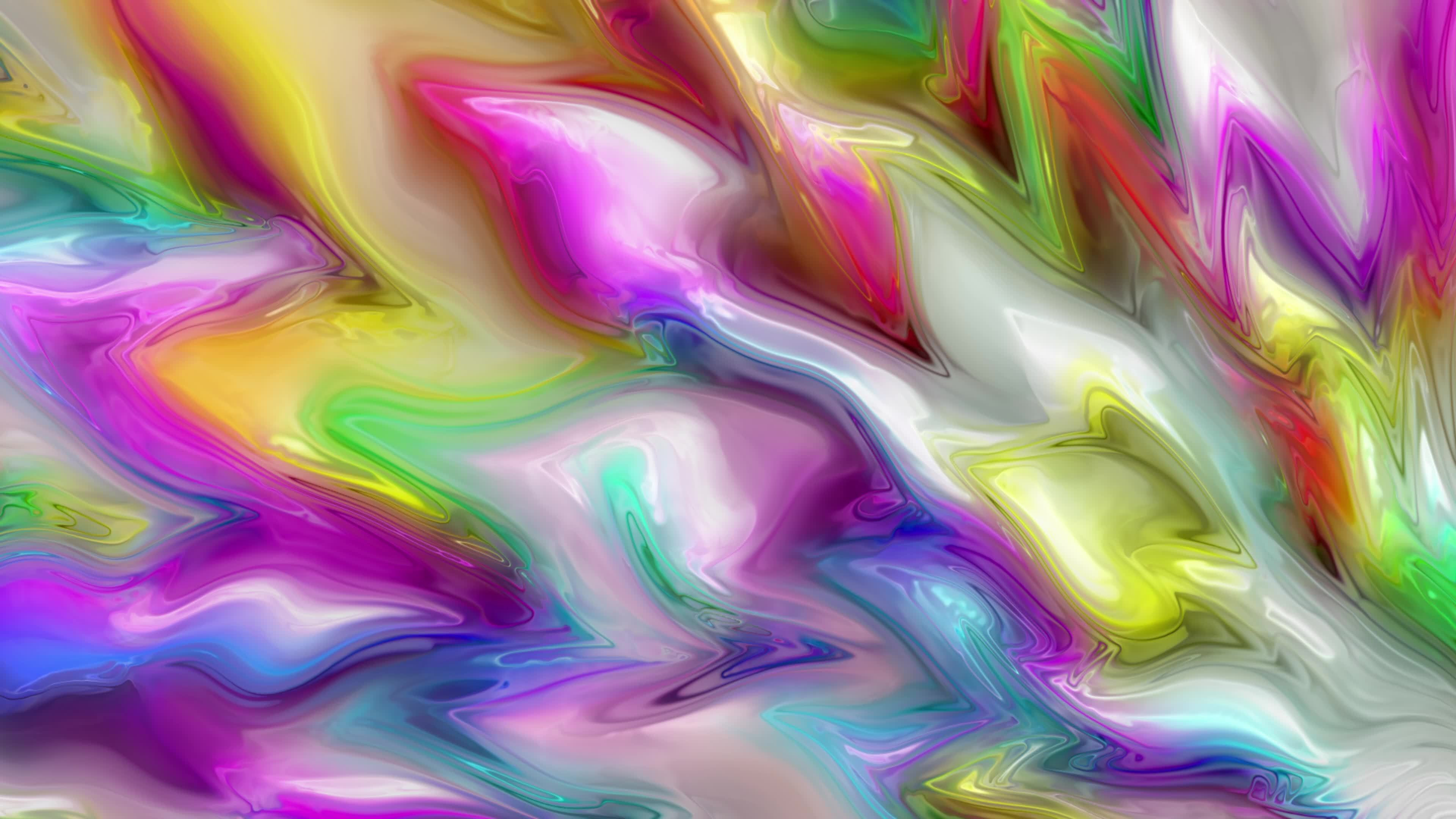 Abstract Iridescent Background Animation.Abstract Holographic Movie.Gradient Texture Motion ...