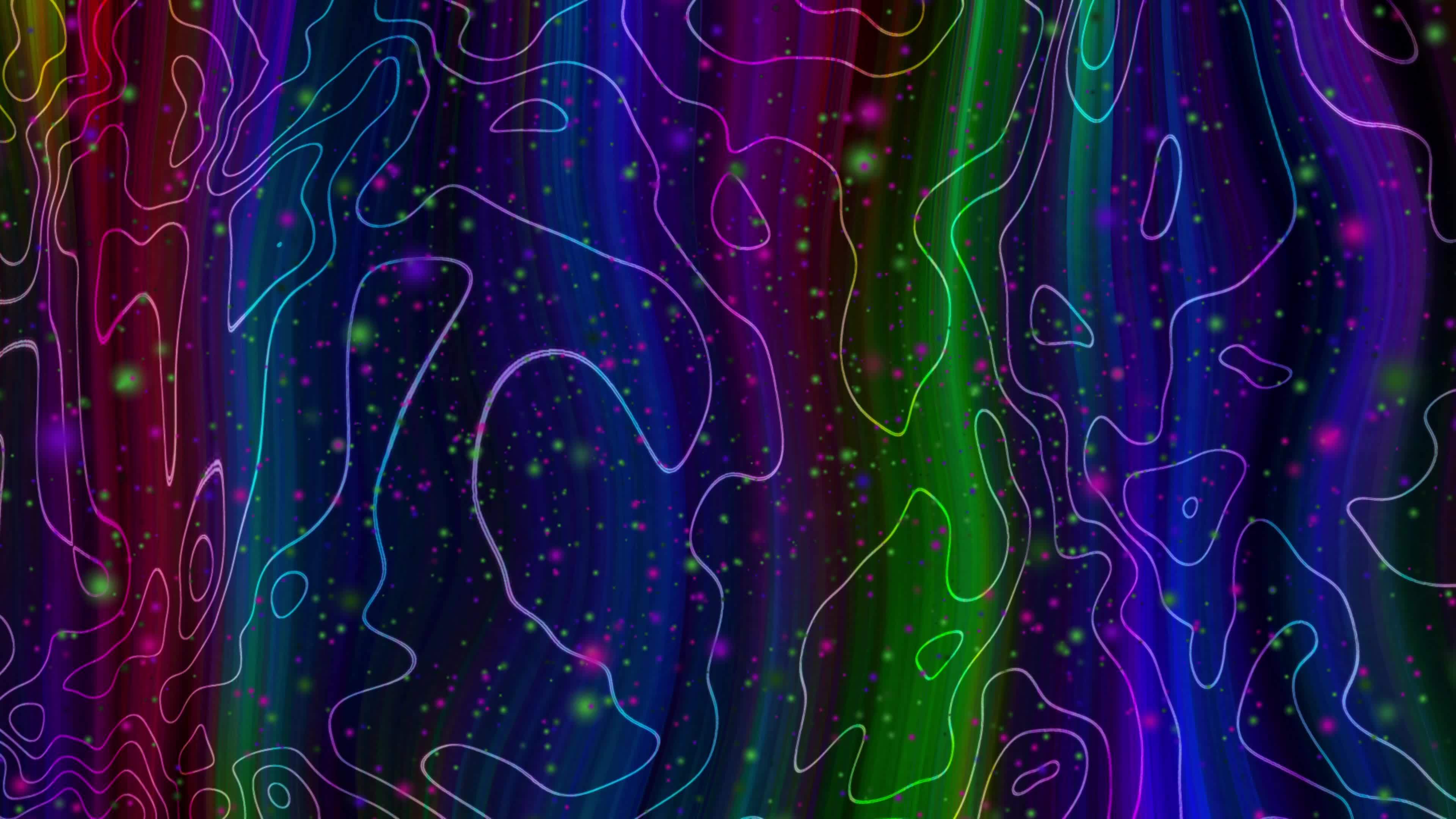 Abstract Iridescent Background Animation.Abstract Holographic Movie.Gradient Texture Motion ...