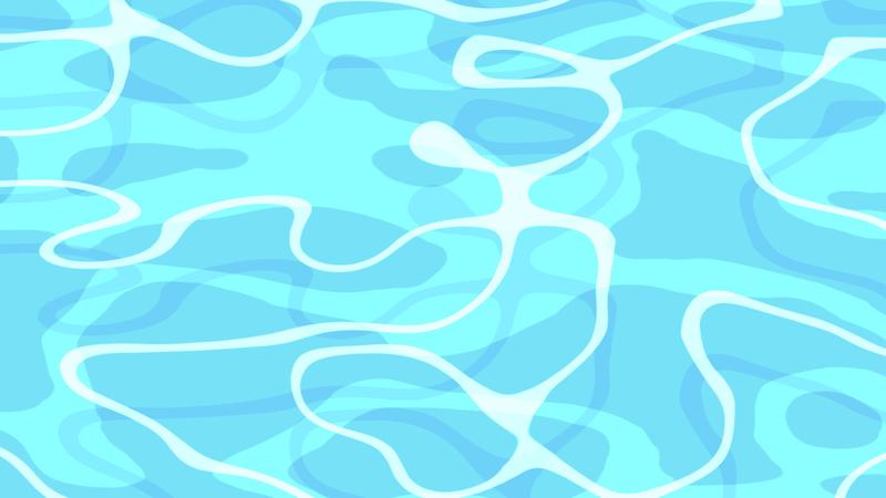 Water surface animation.Cartoon seawater. ripple of water 16210858 Stock Video at Vecteezy