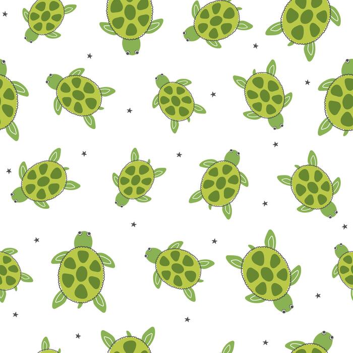 Turtle Seamless Vector Art, Icons, and Graphics for Free Download