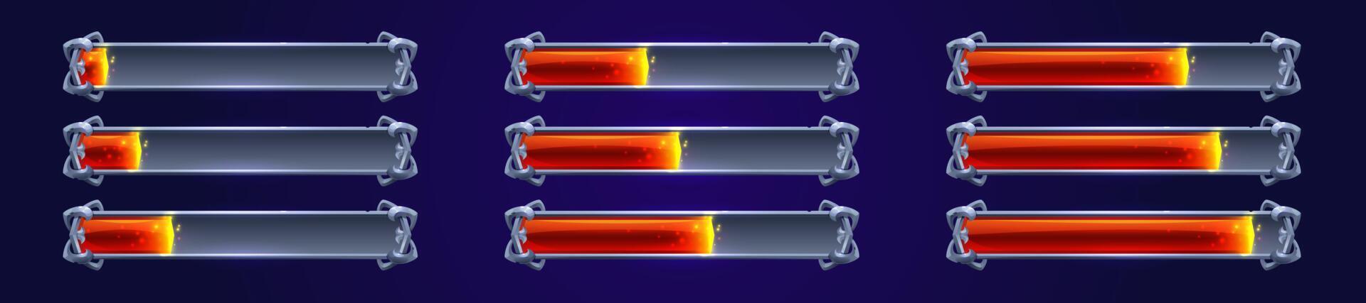 Game Progress Bar Vector Art, Icons, and Graphics for Free Download