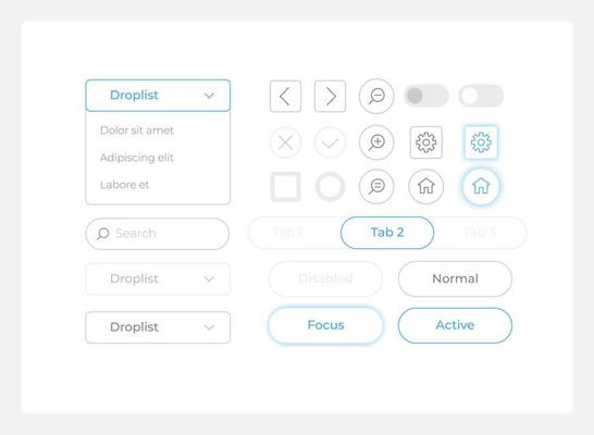 Navigation Buttons Vector Art, Icons, and Graphics for Free Download