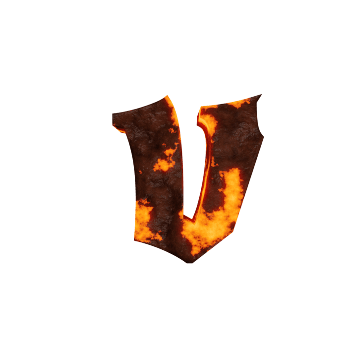 Letras De Fuego PNG para descargar gratis