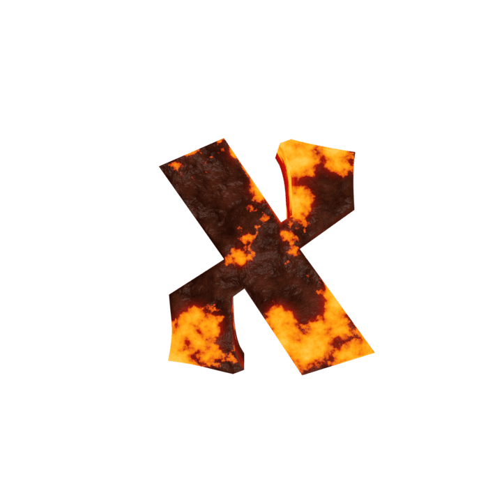 Letras De Fuego PNG para descargar gratis