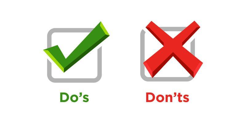 Dos And Donts Vector Art, Icons, and Graphics for Free Download Dos And Donts Vector Art, Icons, and Graphics for Free Download