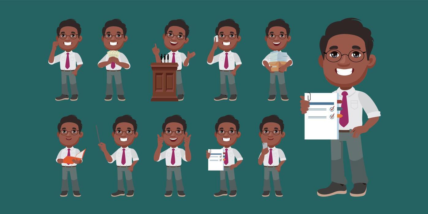 2d Character Animation Vector Art, Icons, and Graphics for Free Download