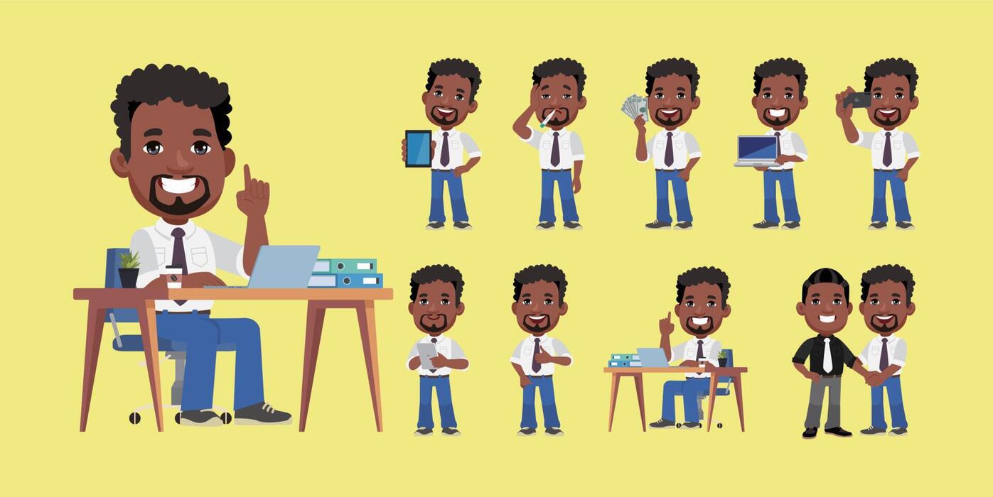 2d Character Animation Vector Art, Icons, and Graphics for Free Download