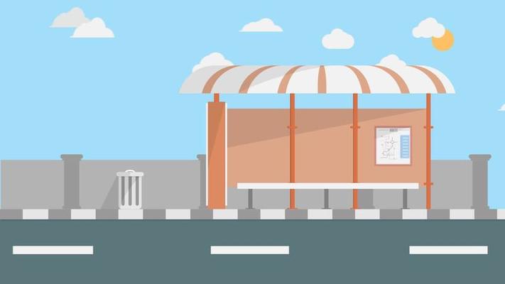 Bus Animation Stock Video Footage for Free Download