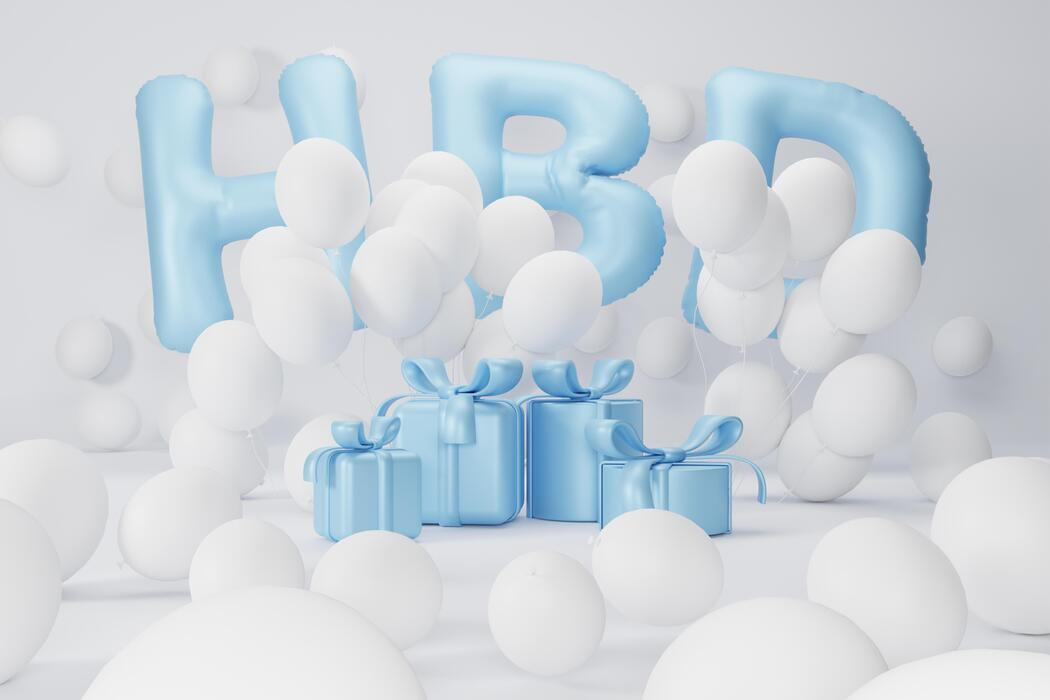 Birthday Balloons Blue Stock Photos, Images and Backgrounds for Free Download