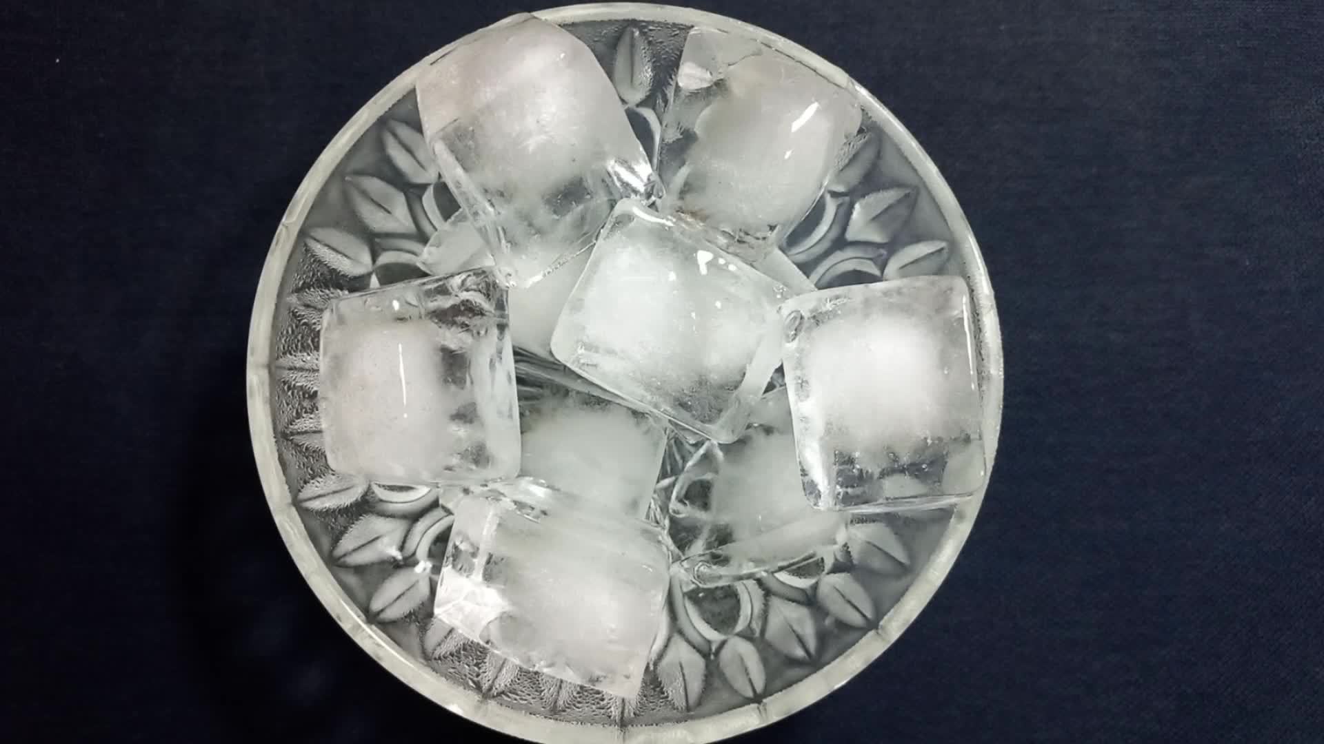 Ice Cubes Melting Time Lapse. 16416638 Stock Video at Vecteezy