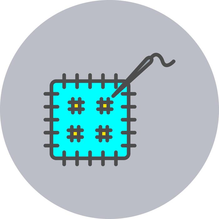 Flatlock Stitch Vector Art, Icons, and Graphics for Free Download