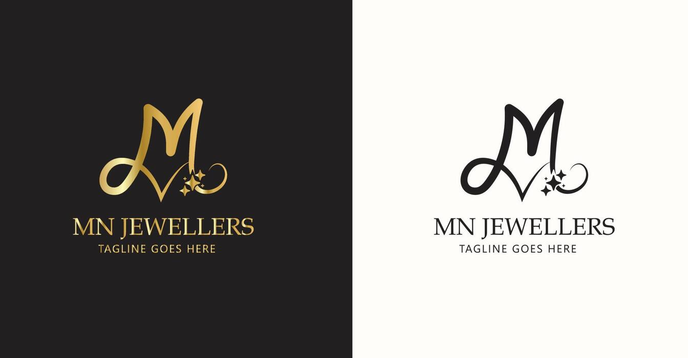 M Jewelry Logo Vector Art, Icons, and Graphics for Free Download