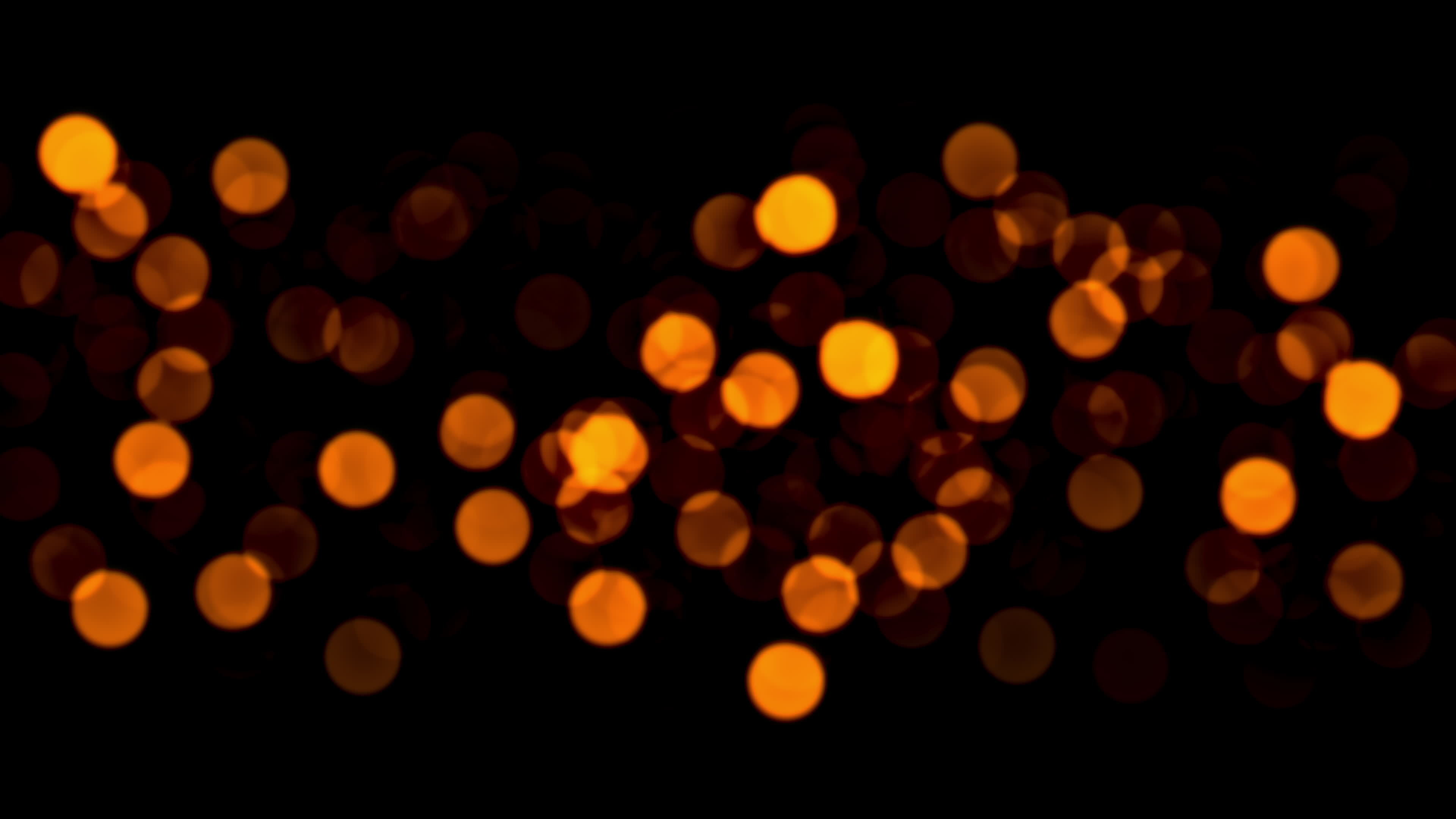 Loop Glow Orange Bokeh Particles Animation Abstract Background 16458269