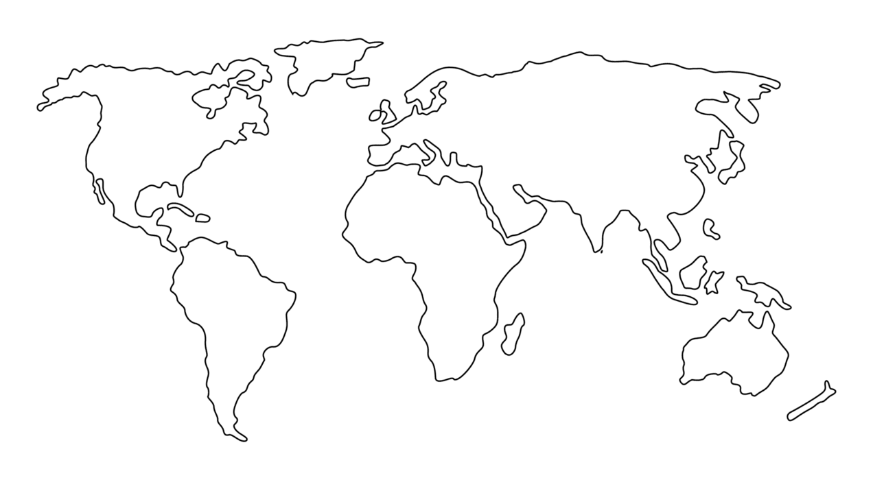 World Map Transparent Background PNGs for Free Download