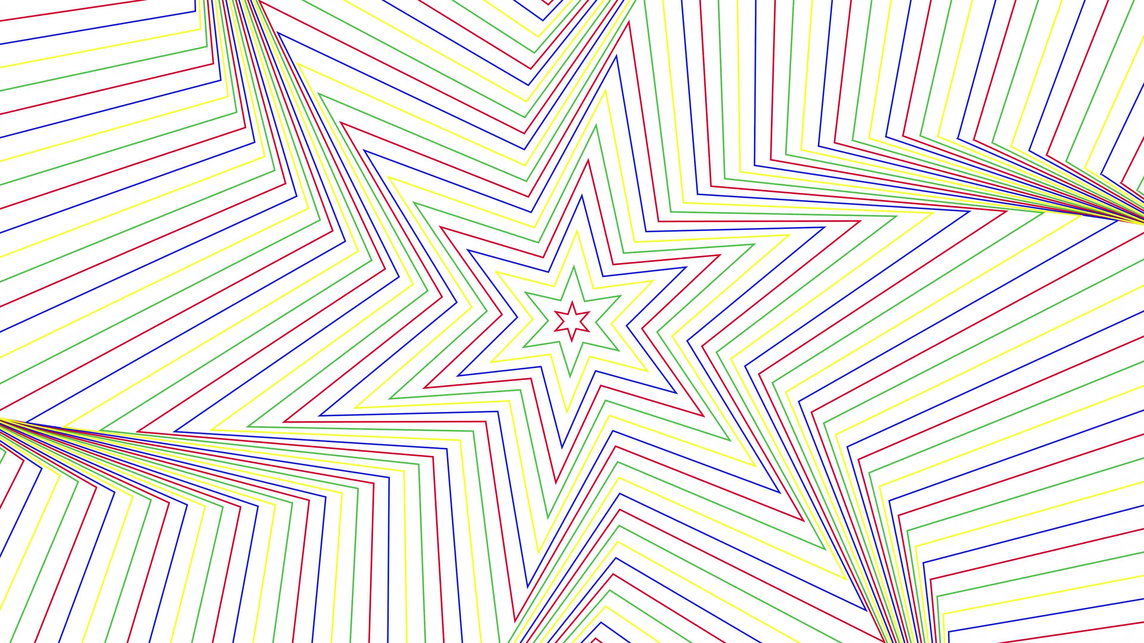 Color slim spin hexagonal star simple flat geometric on white ... Color slim spin hexagonal star simple flat geometric on white ...