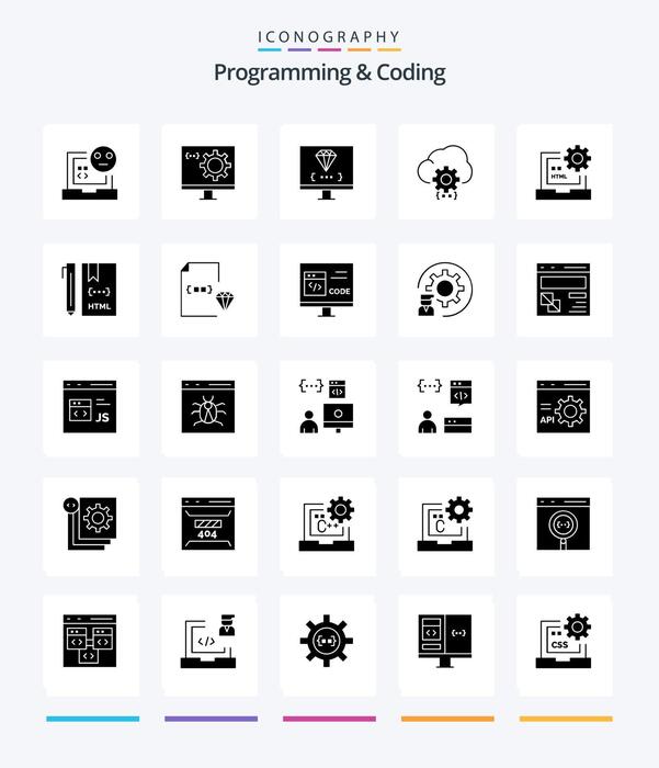 Coding Programming Vector Art, Icons, and Graphics for Free Download