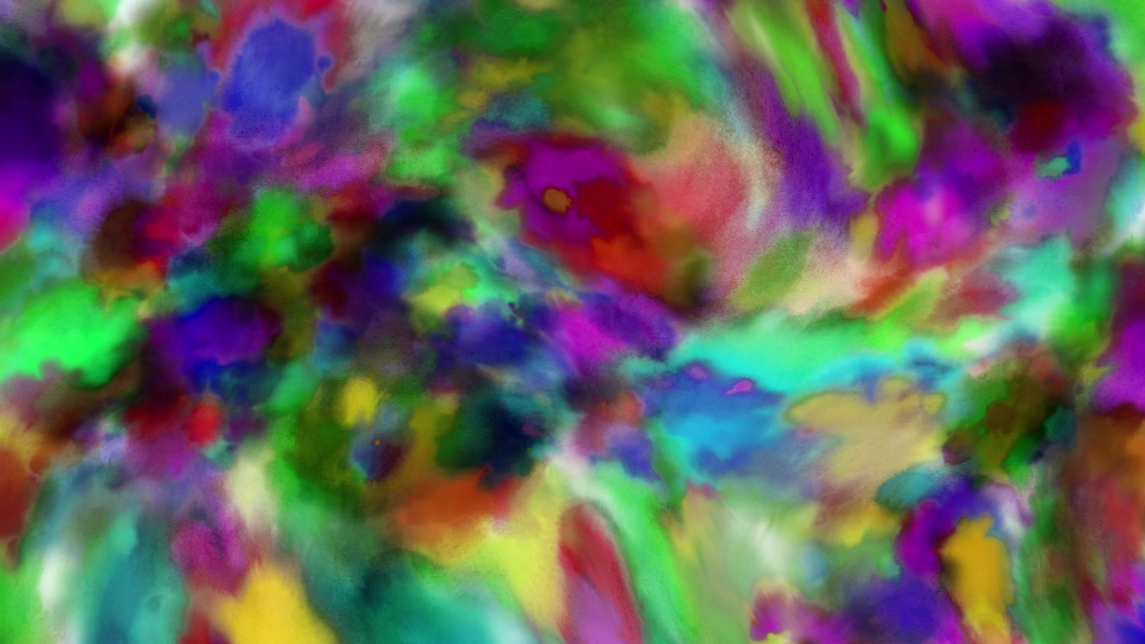 Abstract colorful animation. Multicolor liquid background. Beautiful ...