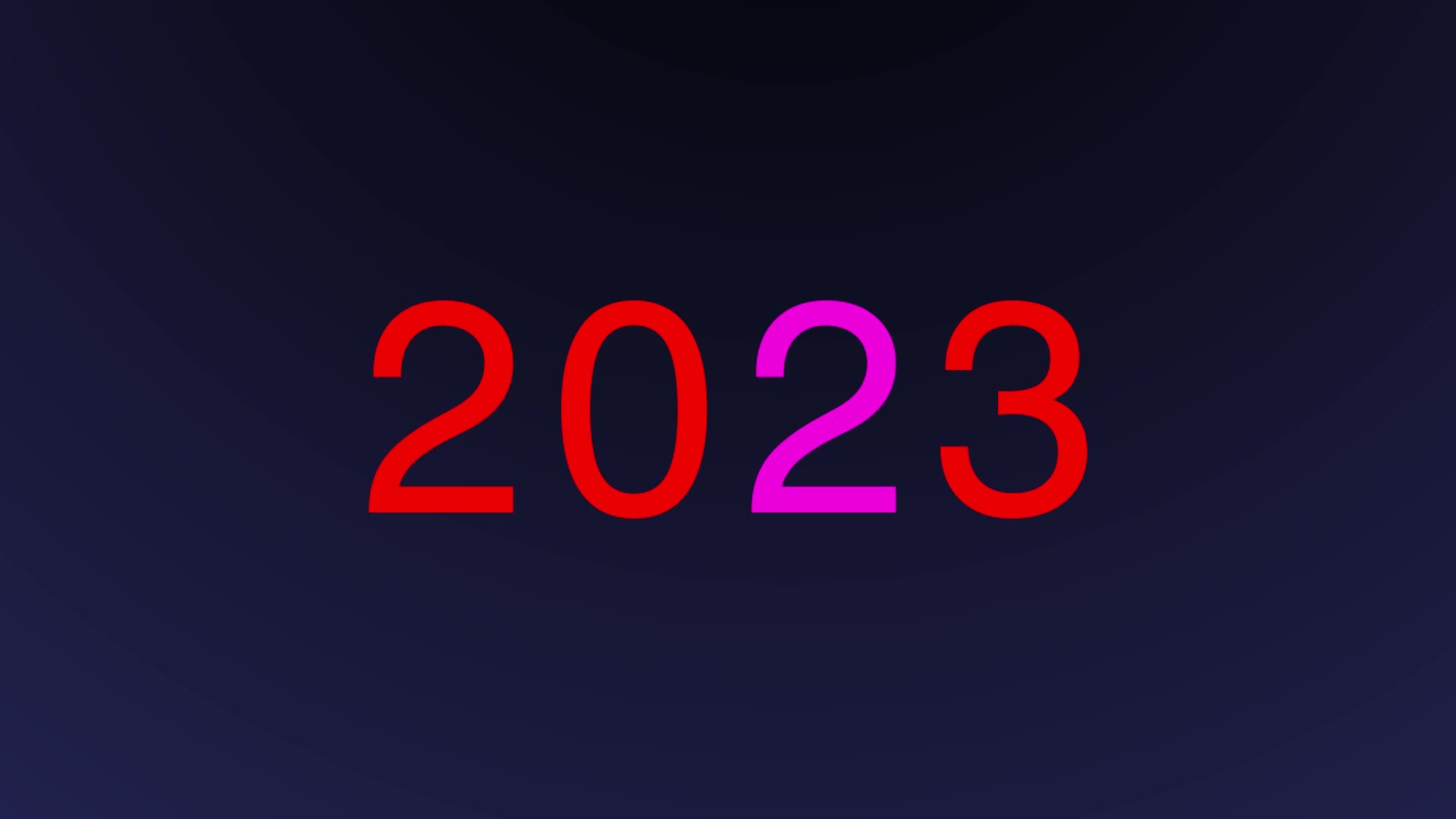 text 2023 animation and flying Christmas balls isolated on black ... text 2023 animation and flying Christmas balls isolated on black ...