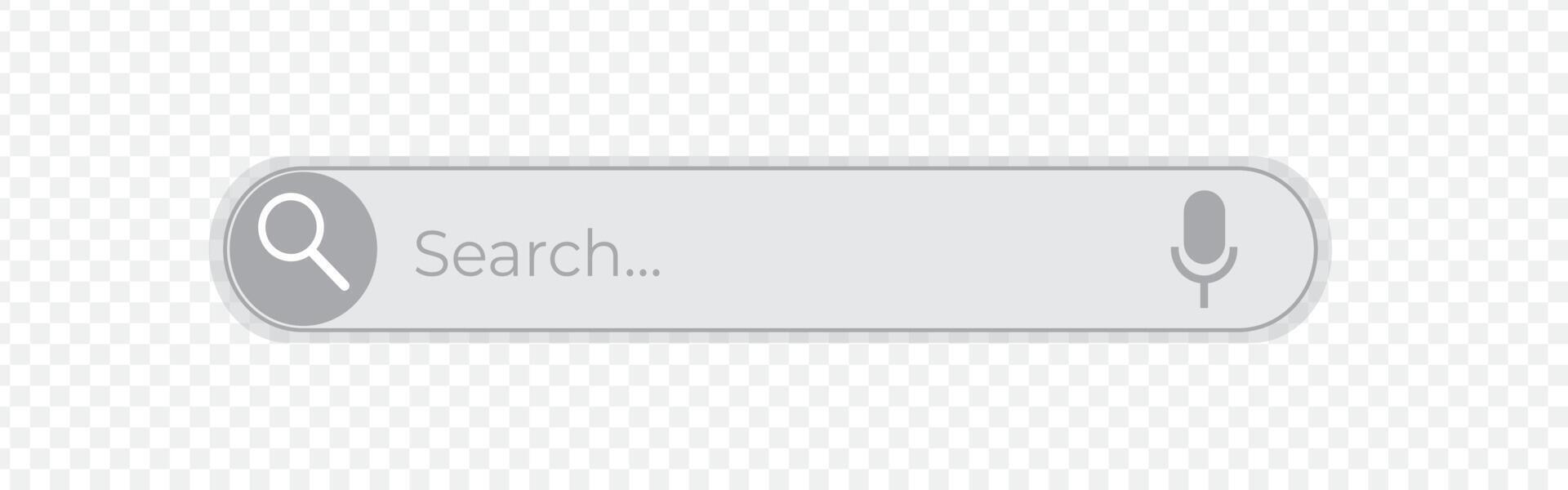 Search Bar Icon Vector Art, Icons, and Graphics for Free Download