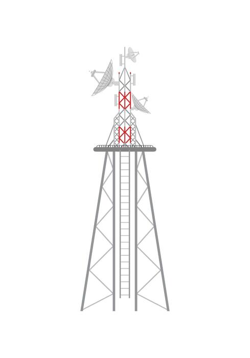 Telecom Tower Vector Art, Icons, and Graphics for Free Download