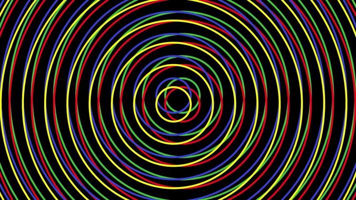 Pulsing Circle Stock Video Footage for Free Download