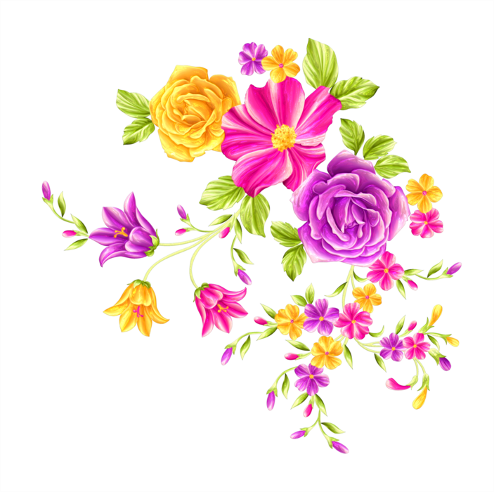 Flower Pattern PNG Free Images with Transparent Background - (16,466 ...