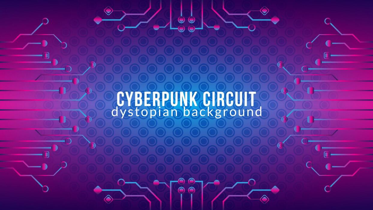 Cyberpunk Pattern Vector Art, Icons, and Graphics for Free Download