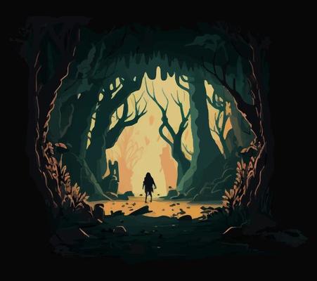 Forest Vector Art, Icons, and Graphics for Free Download