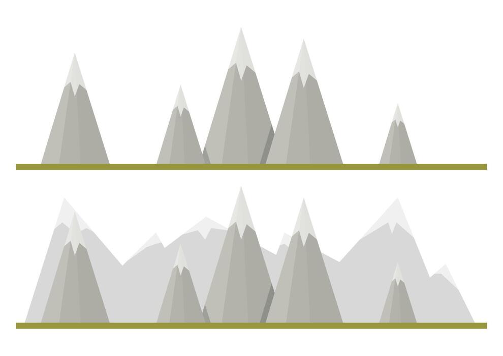 Simple Mountain Vector Art, Icons, and Graphics for Free Download