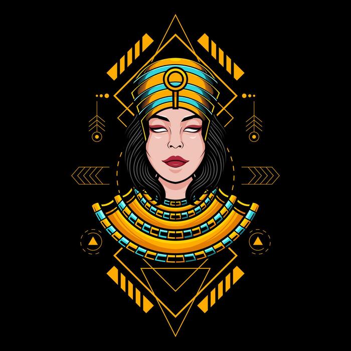 Cleopatra Vector Art, Icons, and Graphics for Free Download