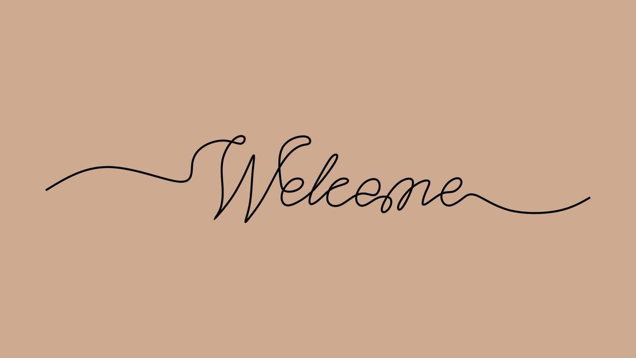 Welcome Cursive Vector Art, Icons, and Graphics for Free Download