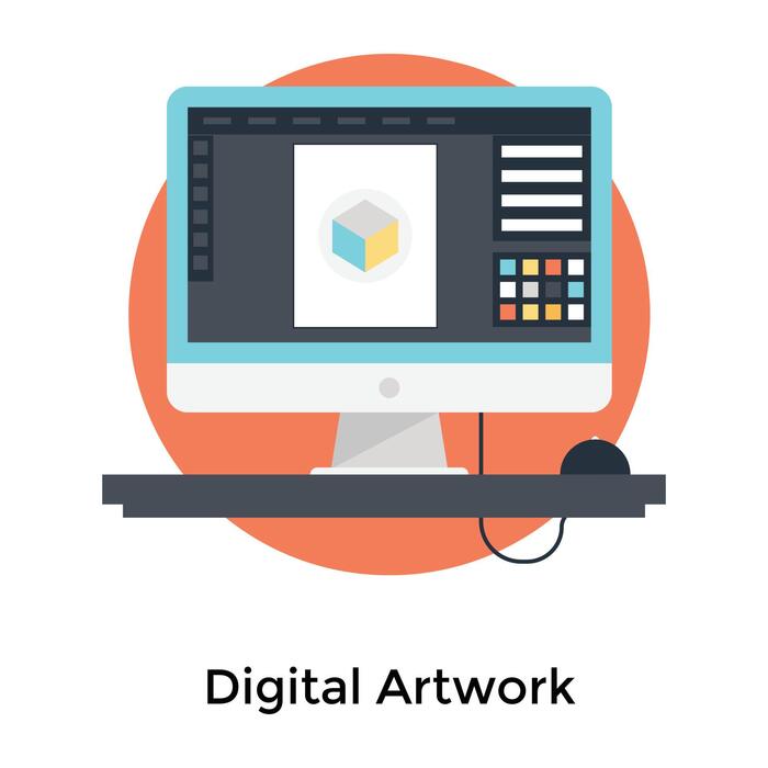 Digital Artist Vector Art, Icons, and Graphics for Free Download