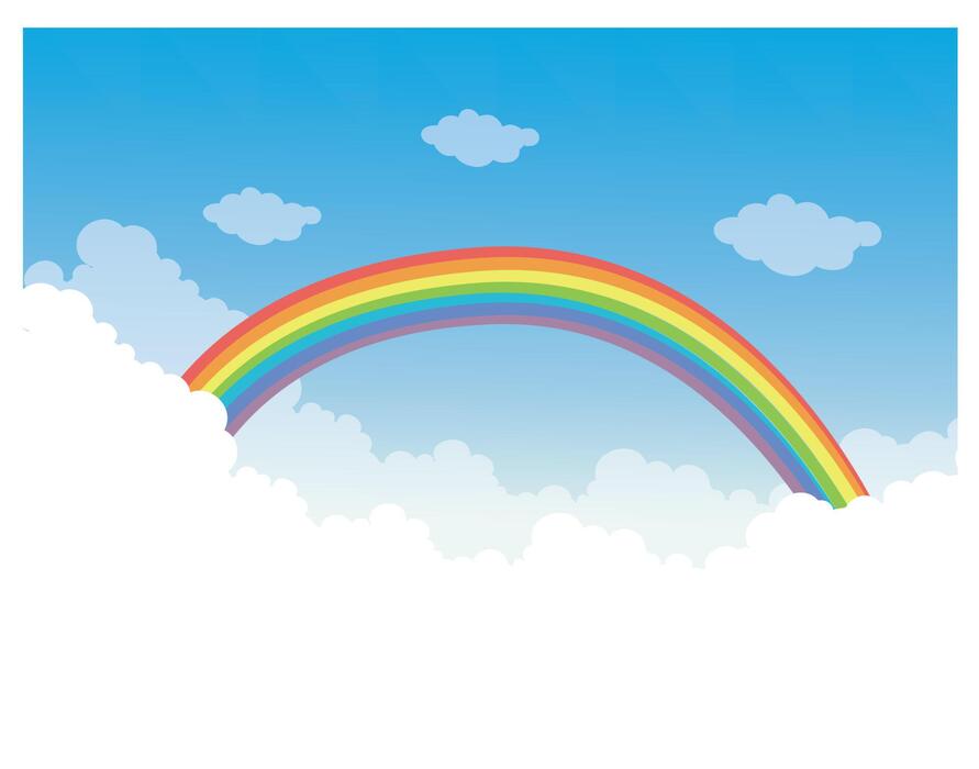 Rainbow Sky Vector Art, Icons, and Graphics for Free Download