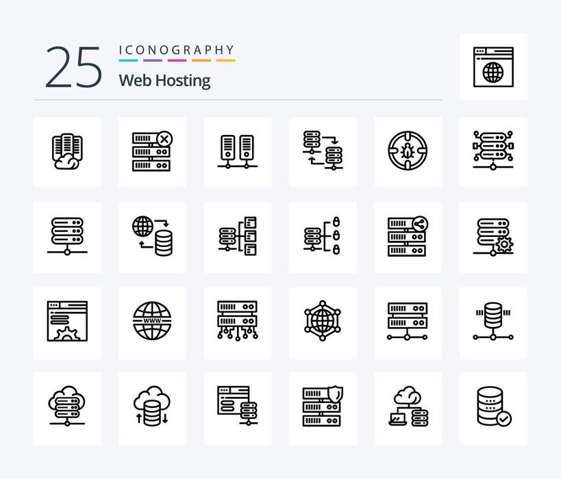 Server Icon Vector Art, Icons, and Graphics for Free Download