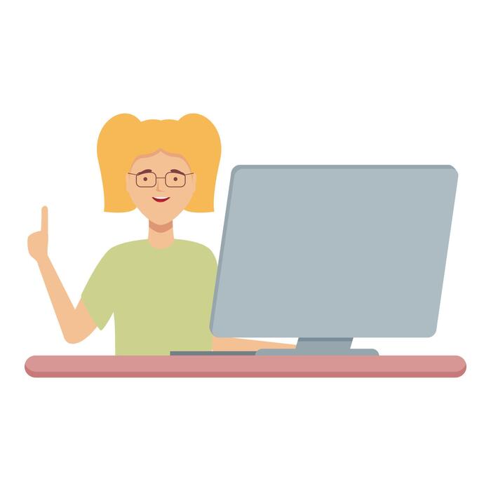 Kids Computer Lab Vector Art, Icons, and Graphics for Free Download